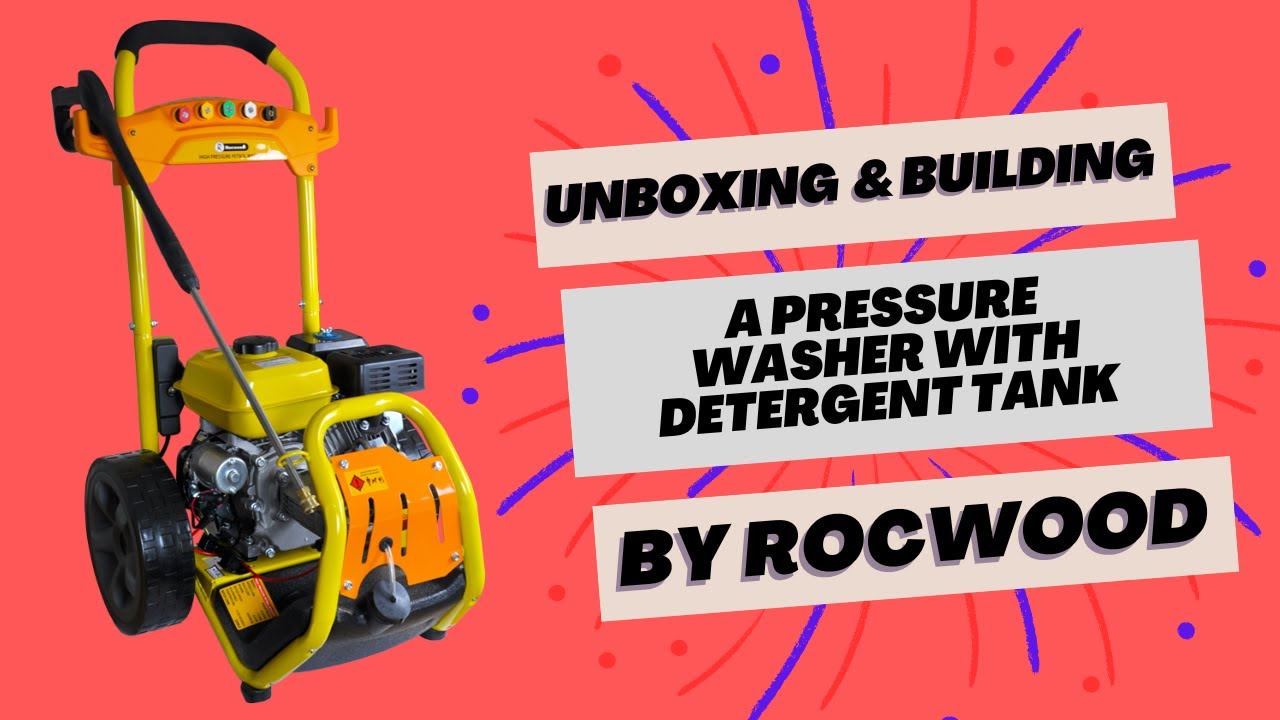 Unboxing and Assembly of a RocwooD Pressure Washer (RWHPPW5ES) - YouTube