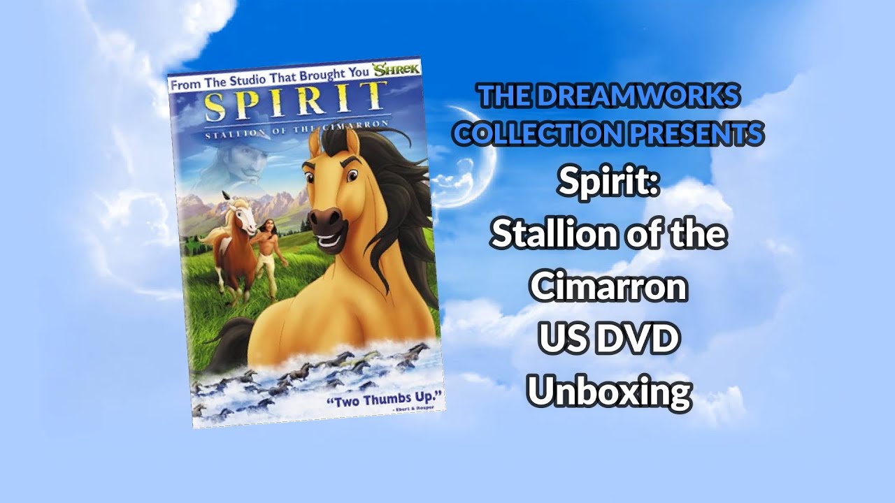 Spirit: Stallion of the Cimarron (2002) | DVD Unboxing (R1 DVD) | [The ...