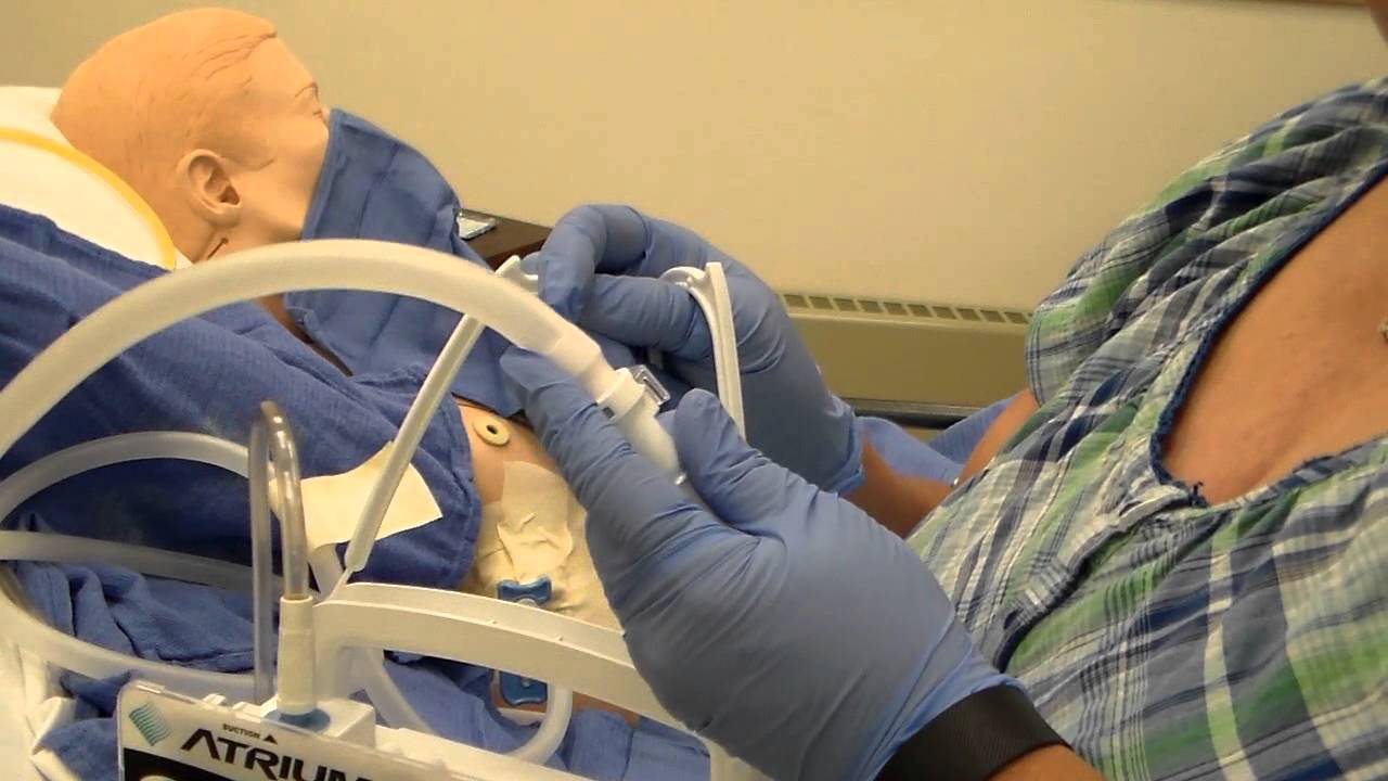 Skill 13.20 Assisting with Chest Tube Insertion Part II - YouTube