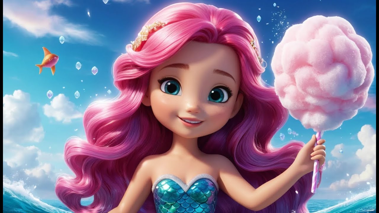 Mermaid Mia’s Cotton Candy Castle | Enchanted Mermaid Rhyme for Kids ...