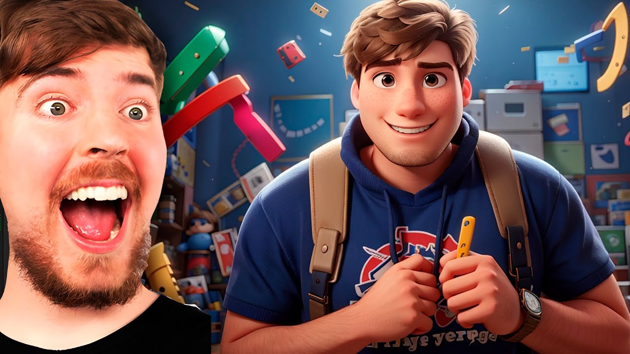 Modelo a Mr Beast en 3D con inteligencia artificial. - YouTube