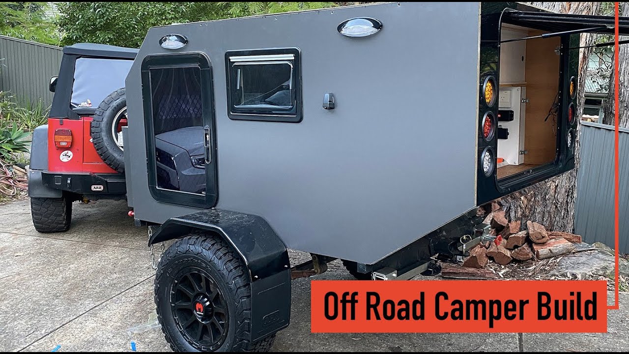 Off Road Camper Build // Roof cladding - YouTube