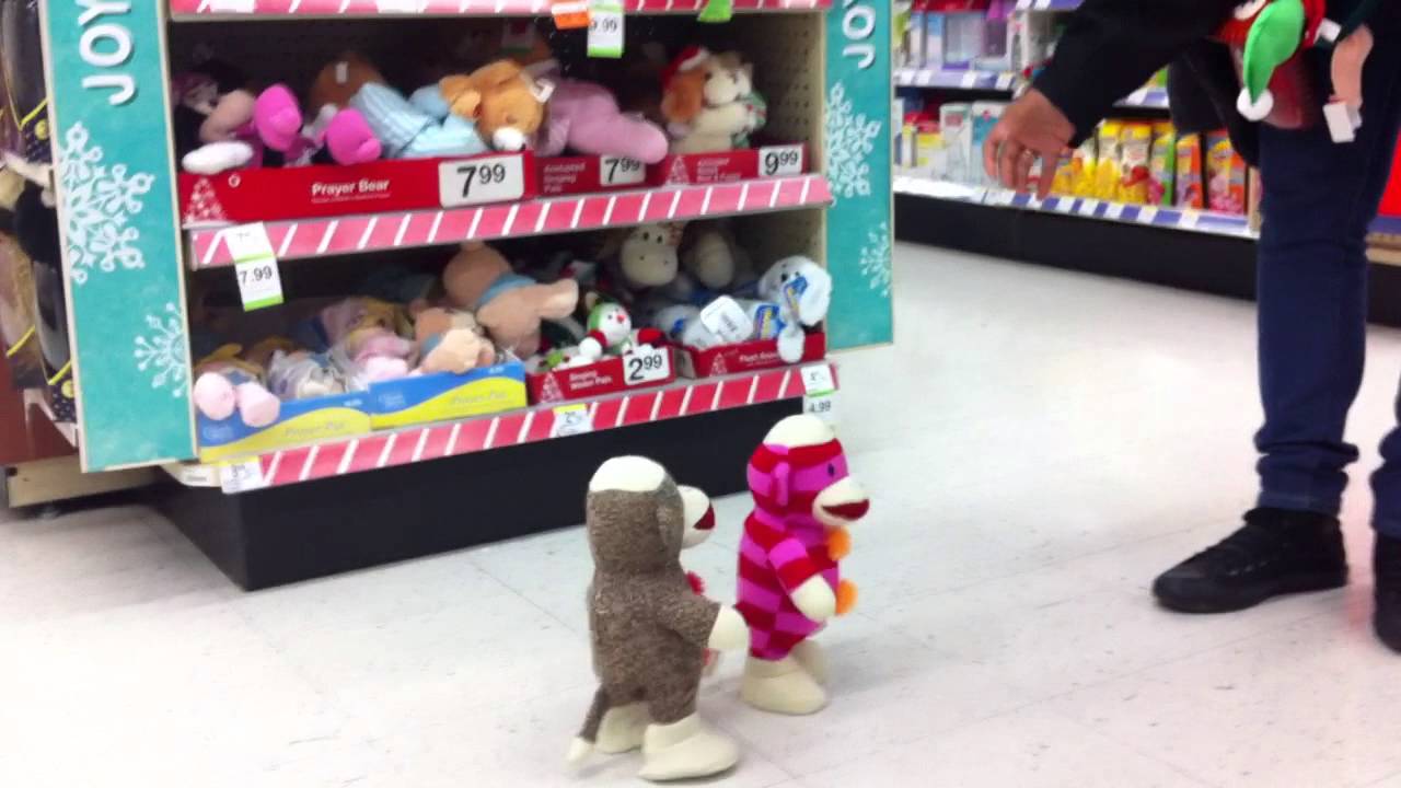 Freak Dancing Sock Monkeys! - YouTube