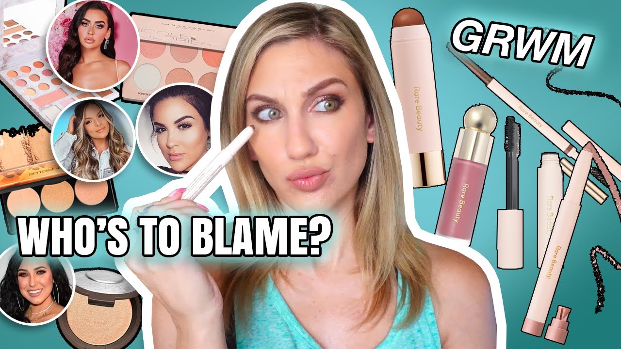 WHO REALLY INFLUENCED ME + GRWM USING NEW RARE BEAUTY - YouTube