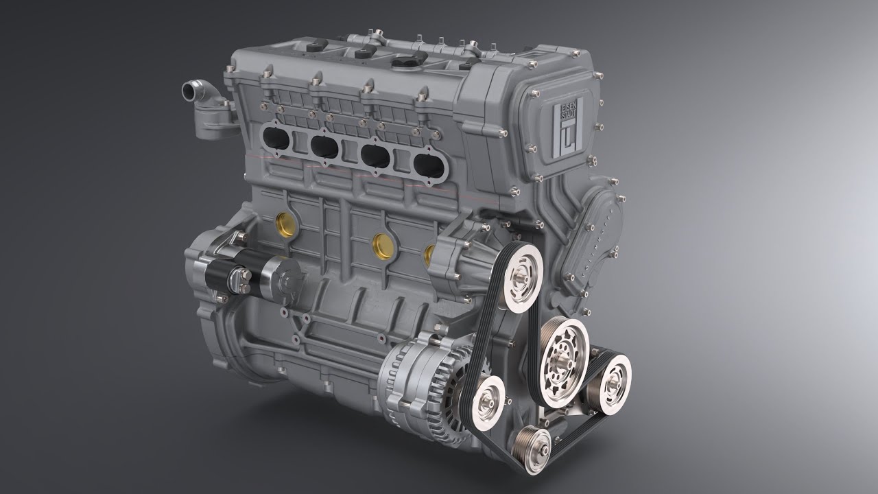 Samuel Vollnhofer - Inline 4-Cylinder Engine free of Inertial Forces ...
