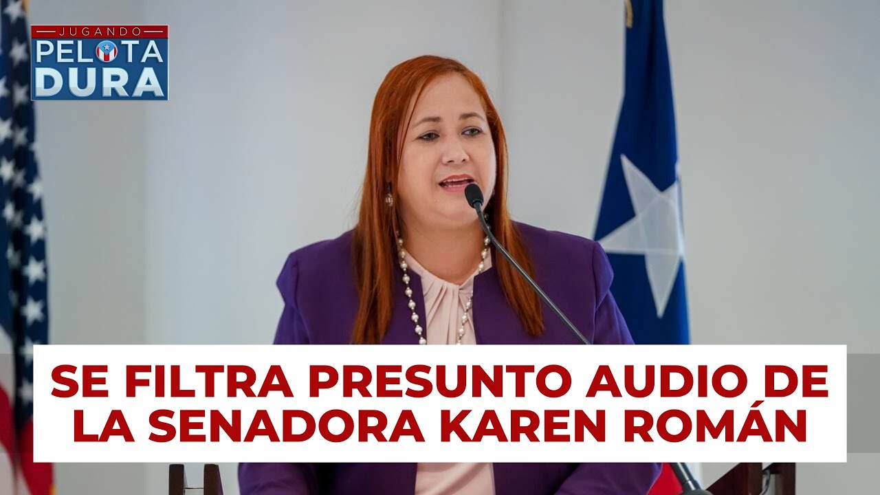 Se filtra presunto audio de la senadora Karen Román - YouTube
