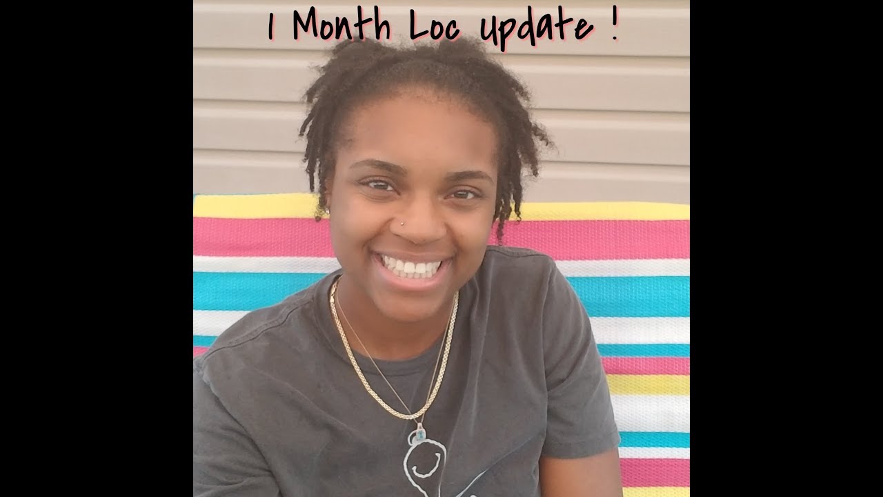 1 Month Loc Update, Loc Journey, Traditional Locs - YouTube