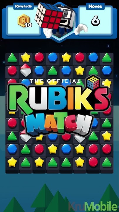 Rubik's Match 3 - Cube Puzzle Gameplay #krumobile #games #gaming - YouTube