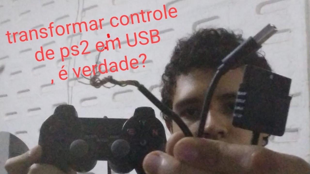 Tem como transformar controle de ps2 em USB? - YouTube