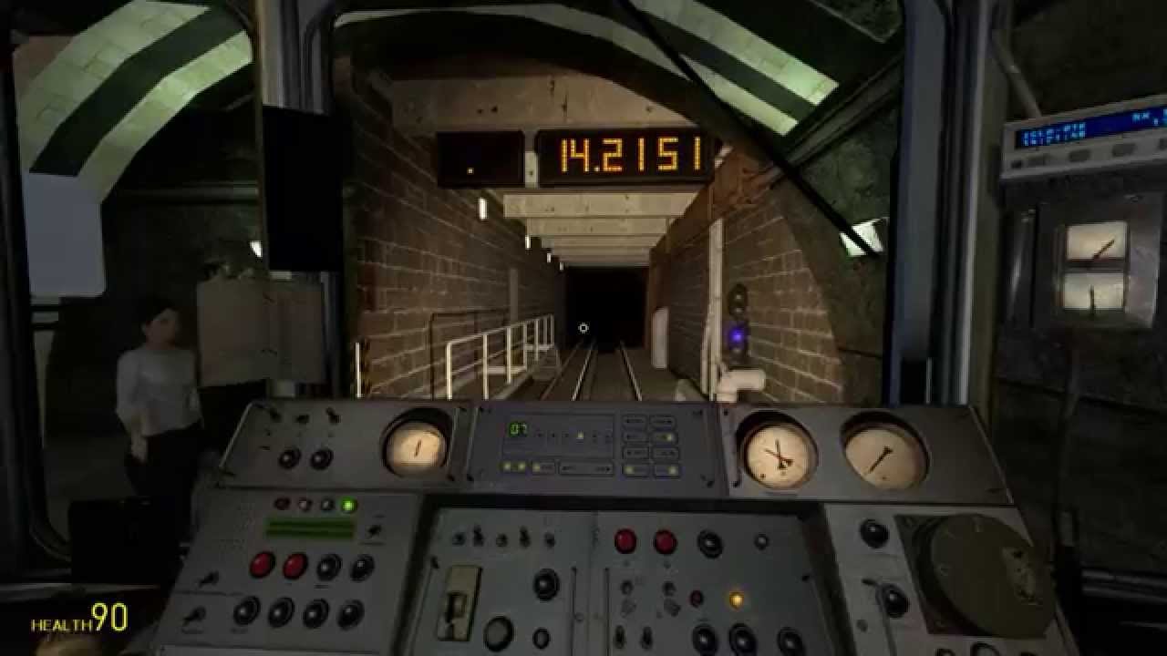 [Metrostroi Garry's mod] Driving demo - YouTube