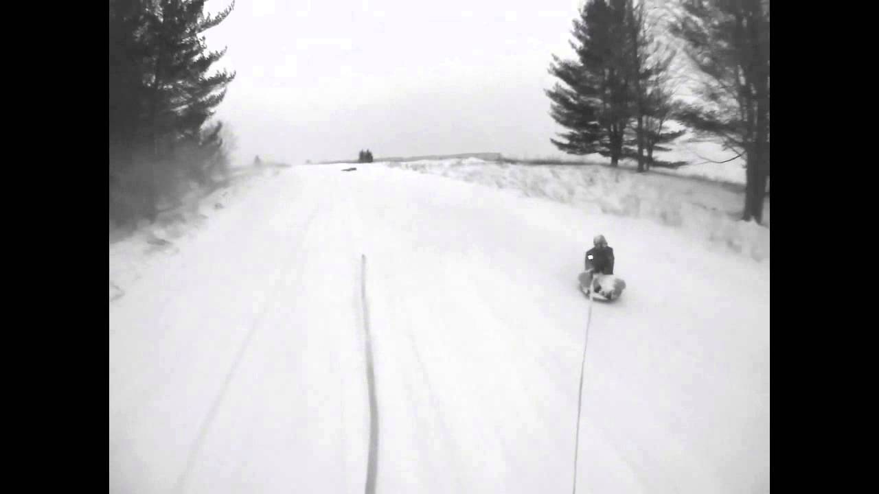 Redneck Sledding TC - YouTube