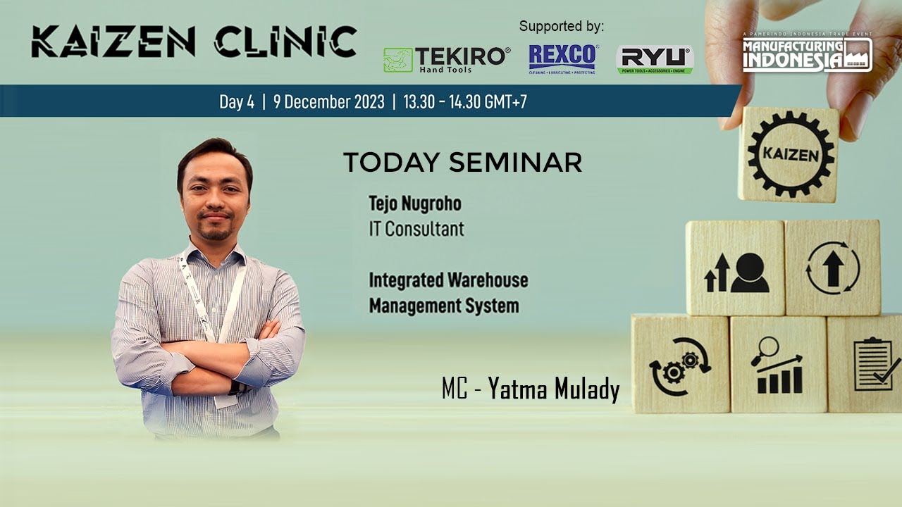 Kaizen Clinic Seminar - Integrated Warehouse Management System - YouTube