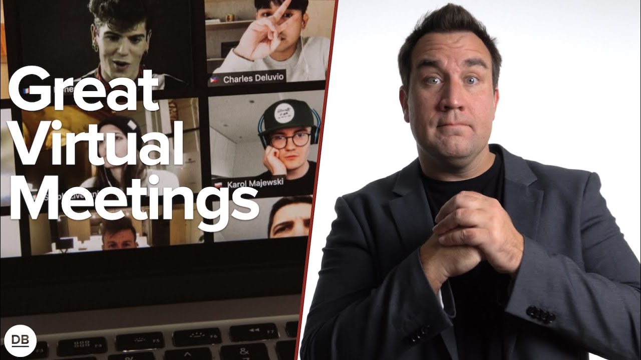 How To Run A Virtual Team Meeting - YouTube