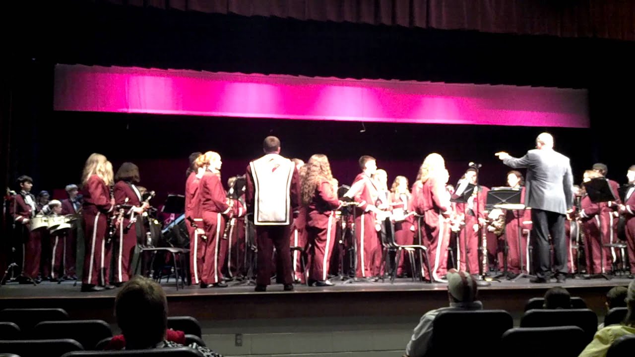 2012 AAJHS spring band concert "Manhattan Beach" - YouTube