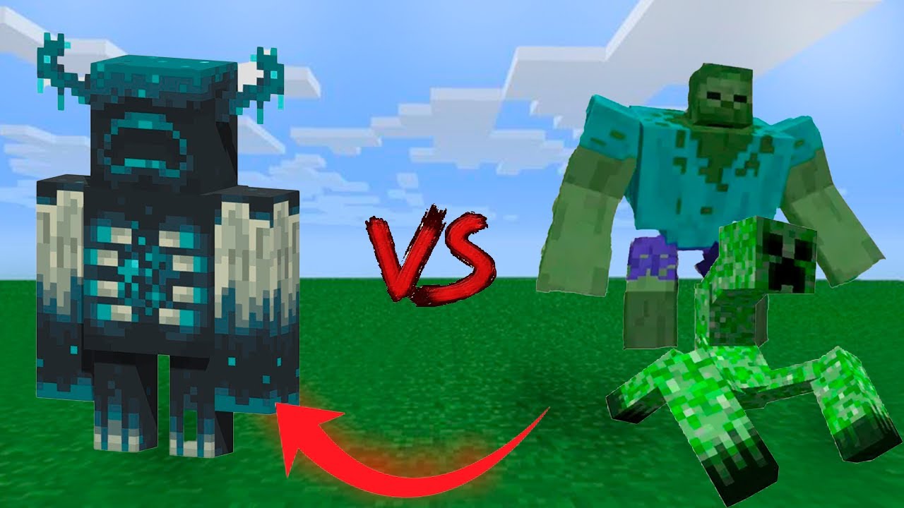 Warden vs All Mutant Bosses – Insane Minecraft Battle! - YouTube