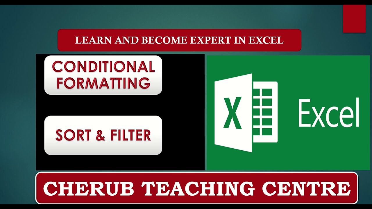 Ms Excel Conditional Formatting Part 1 And Sort Filter Youtube 6794
