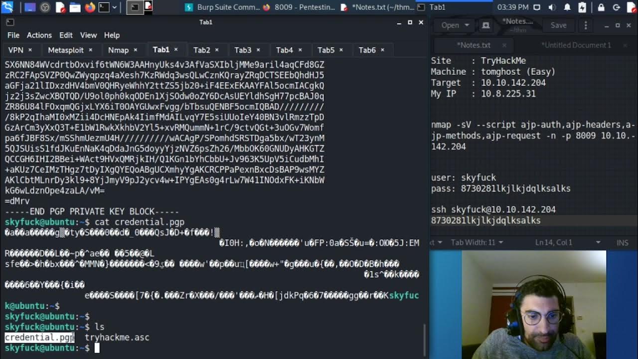 [FR] TryHackMe - Tomghost - EASY (Tomcat Ghostcat) - YouTube