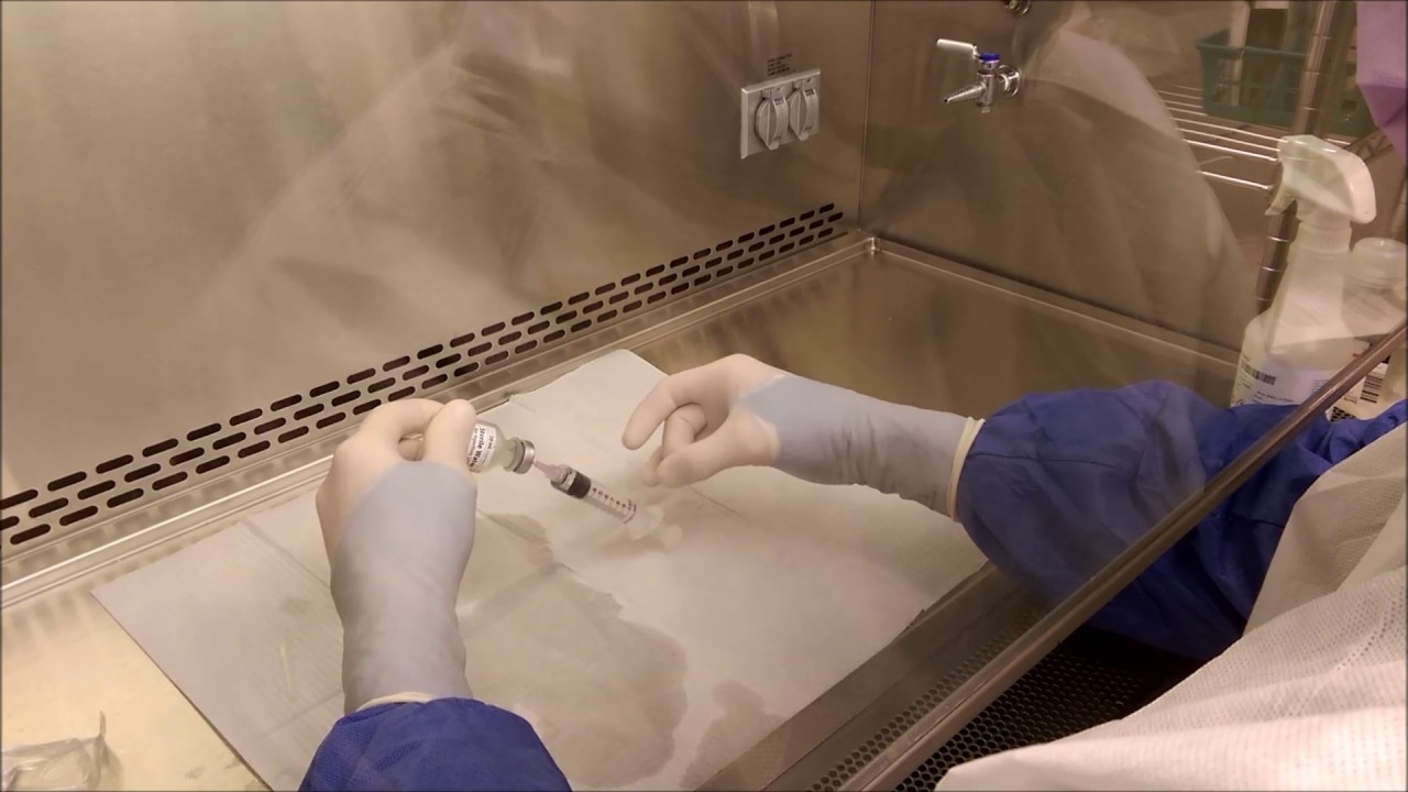 James Schwartz-Demonstration 4: Aseptic Technique in a Vertical Laminar ...