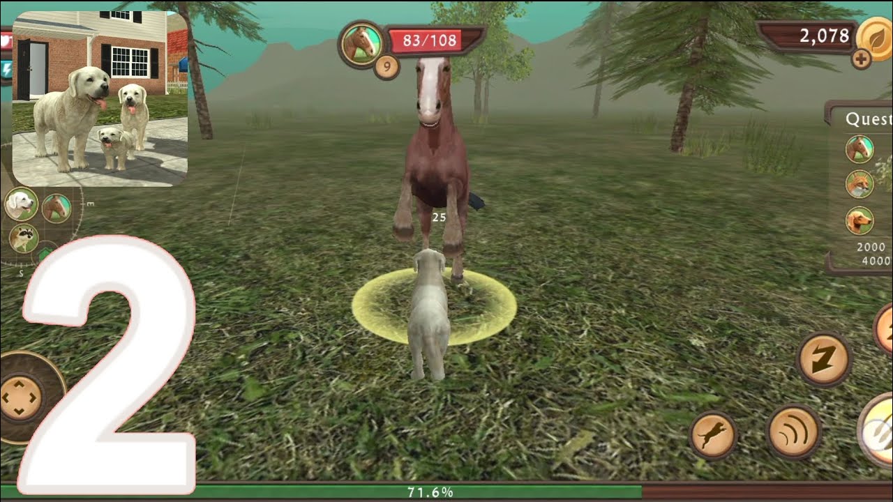 Dog Sim Online: Raise a Family - Gameplay Walkthrough Part 1 - Dog ...
