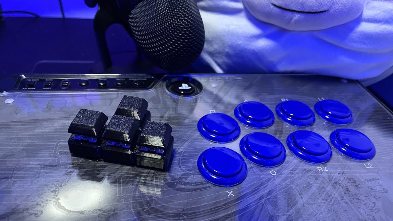 [ASMR] Gaming, Arcade Controller Buttons, Button Mashing To Make you ...