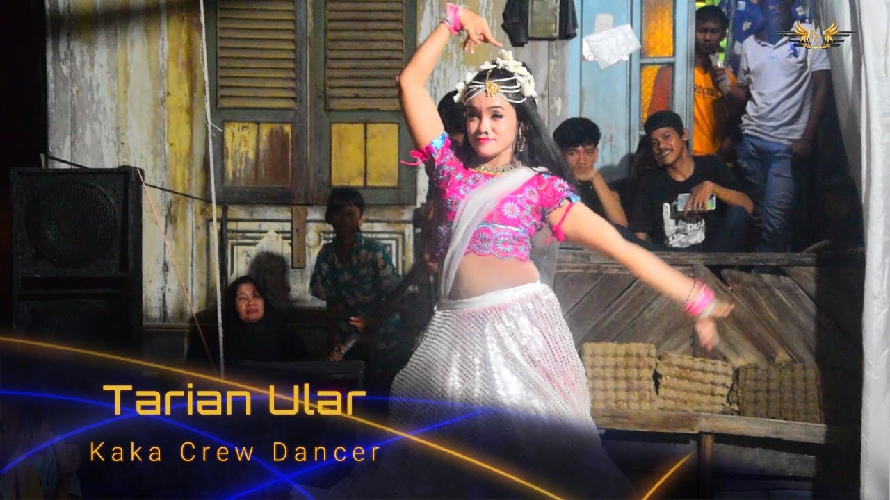 Tarian Ular Kaka Crew Dancer || Live Pasar Kentut 20 ilir Palembang ...