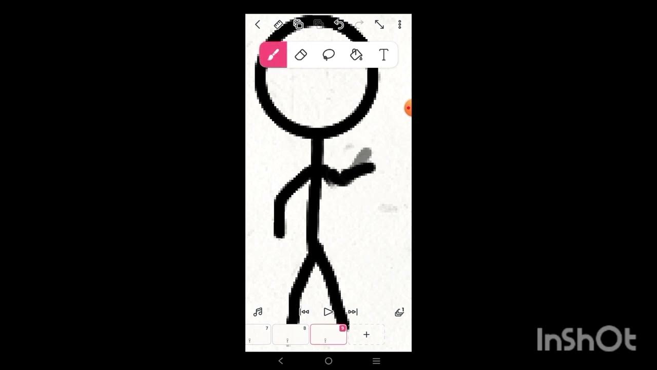 20 second tutorial how to make stick man animation #animation #video # ...