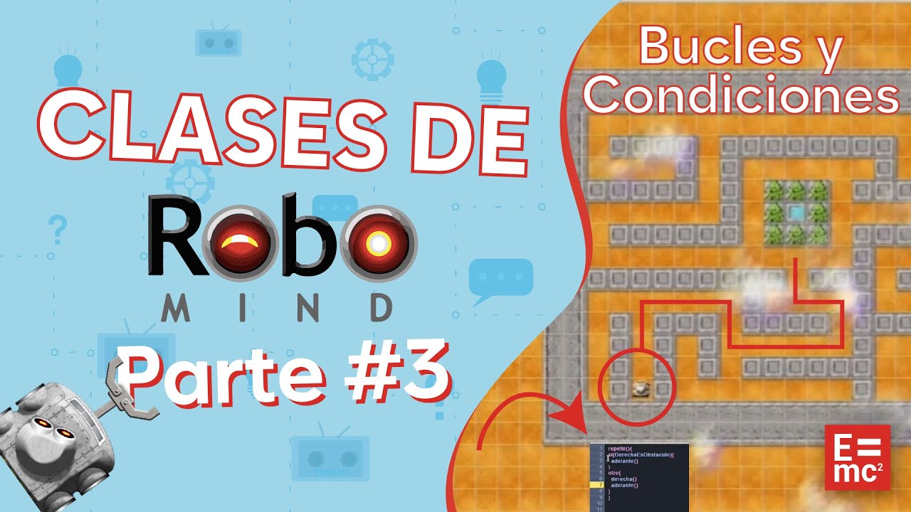 BUCLES y CONDICIONES en ROBOMIND | CLASE 3 - YouTube