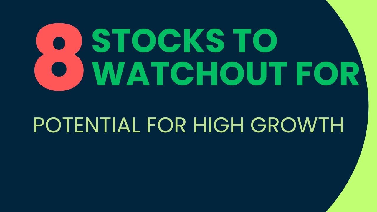 High Potential Growth Stocks - YouTube