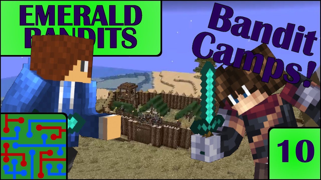 Bandit Camps! | Minecraft: Emerald Bandits | Episode 10 - YouTube