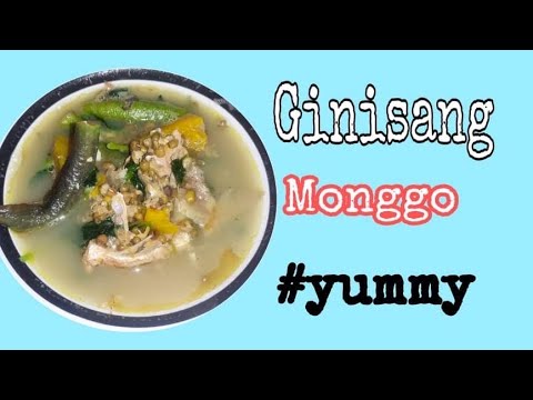 ULAM FOR TODAY|GINISANG MONGGO|Genzkulotchannelvlogs - YouTube