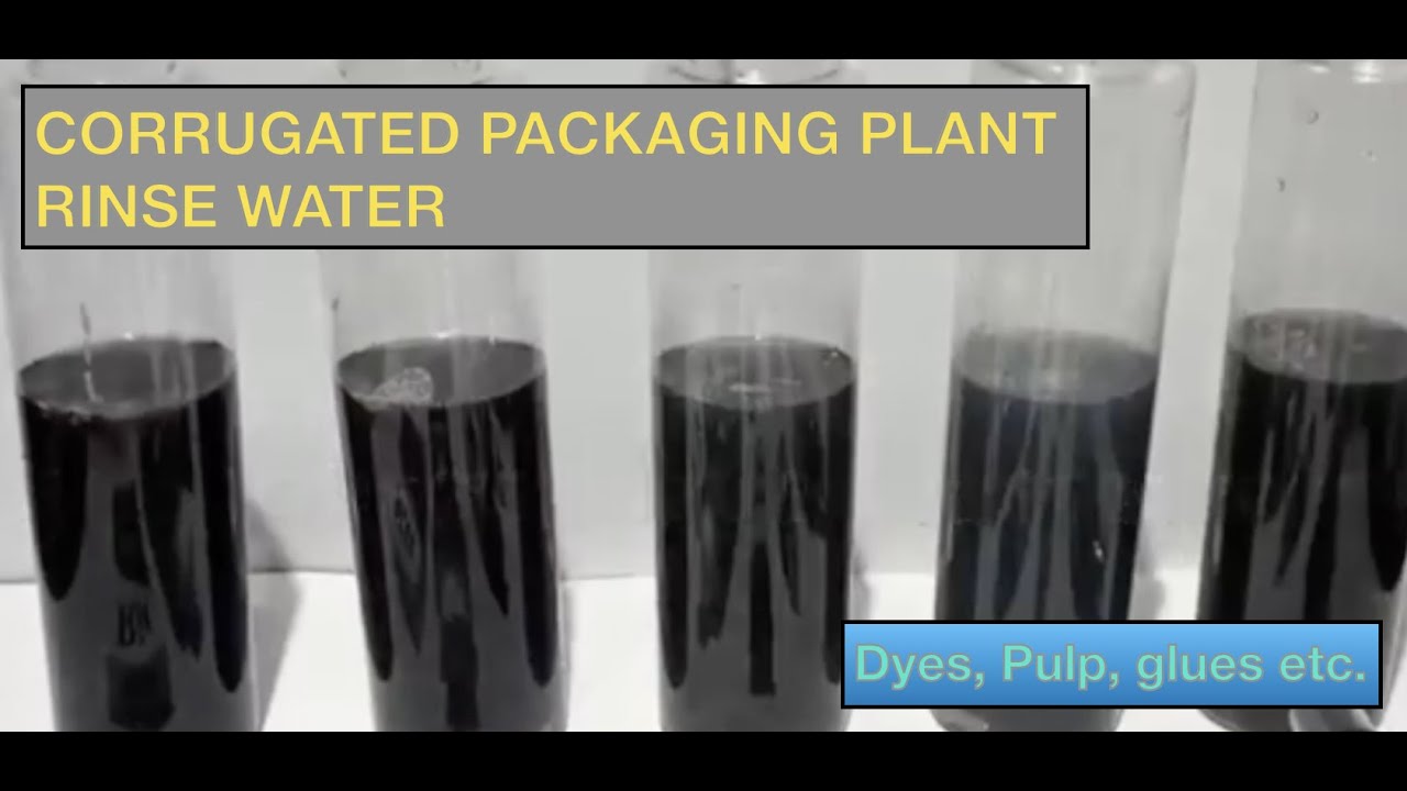 corrugated Packaging rinse wastewater - YouTube