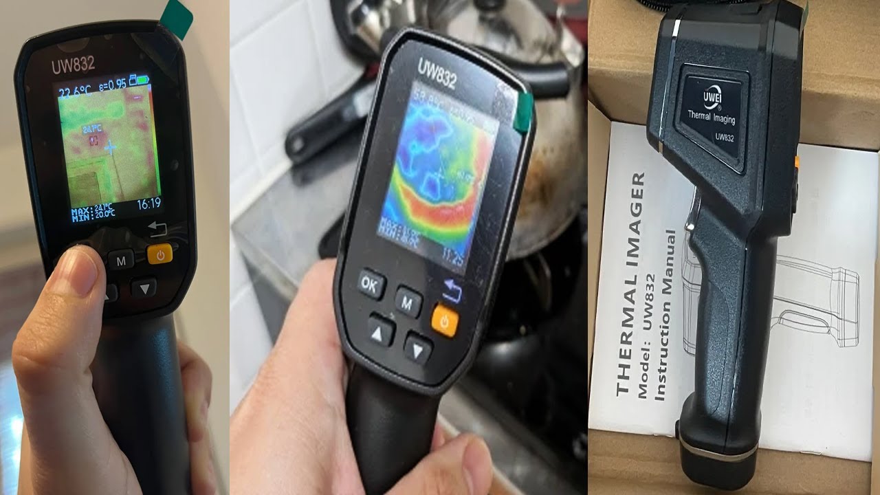 UWEI Infrared Thermal Handheld Imaging Camera Review Aliexpress - YouTube