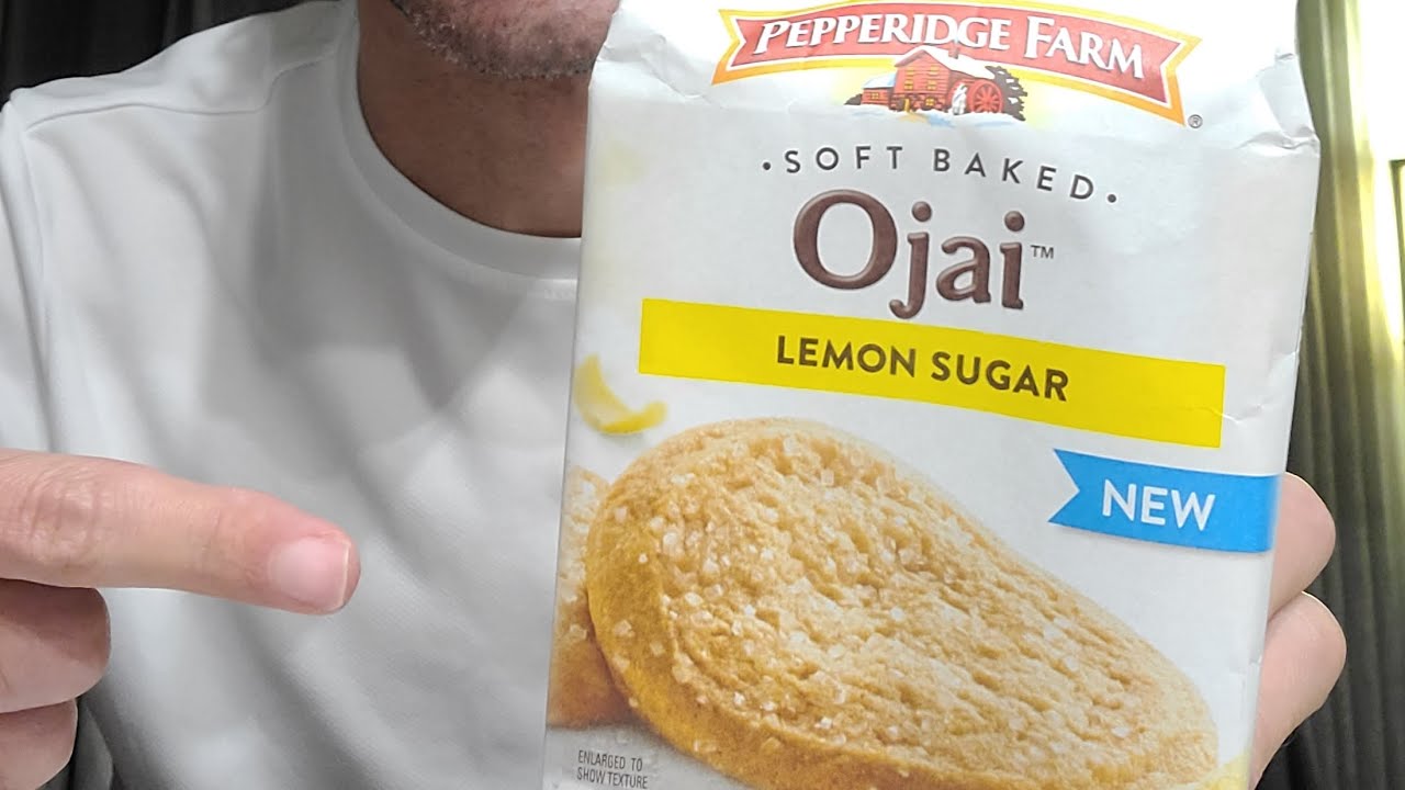 New! Pepperidge Farm® Soft Baked Ojai Lemon Sugar Cookies Food Review # ...
