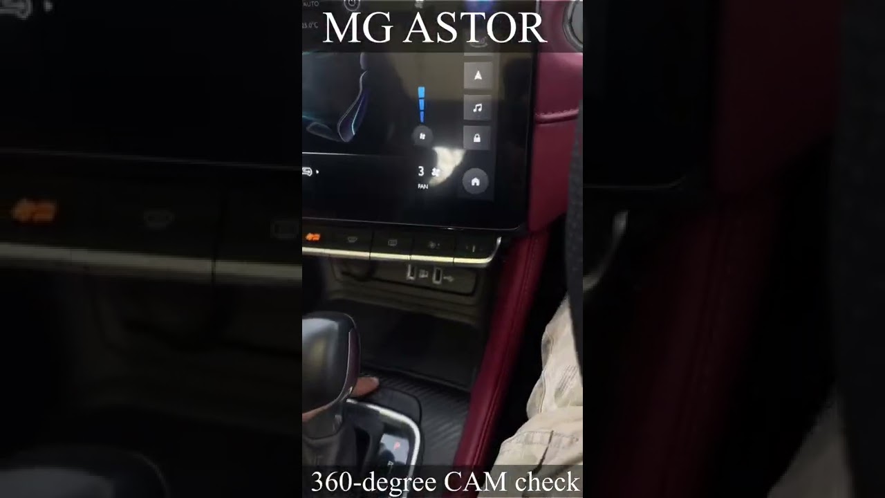 How good is MG Astor 360-degree camera? #reels #shorts - YouTube