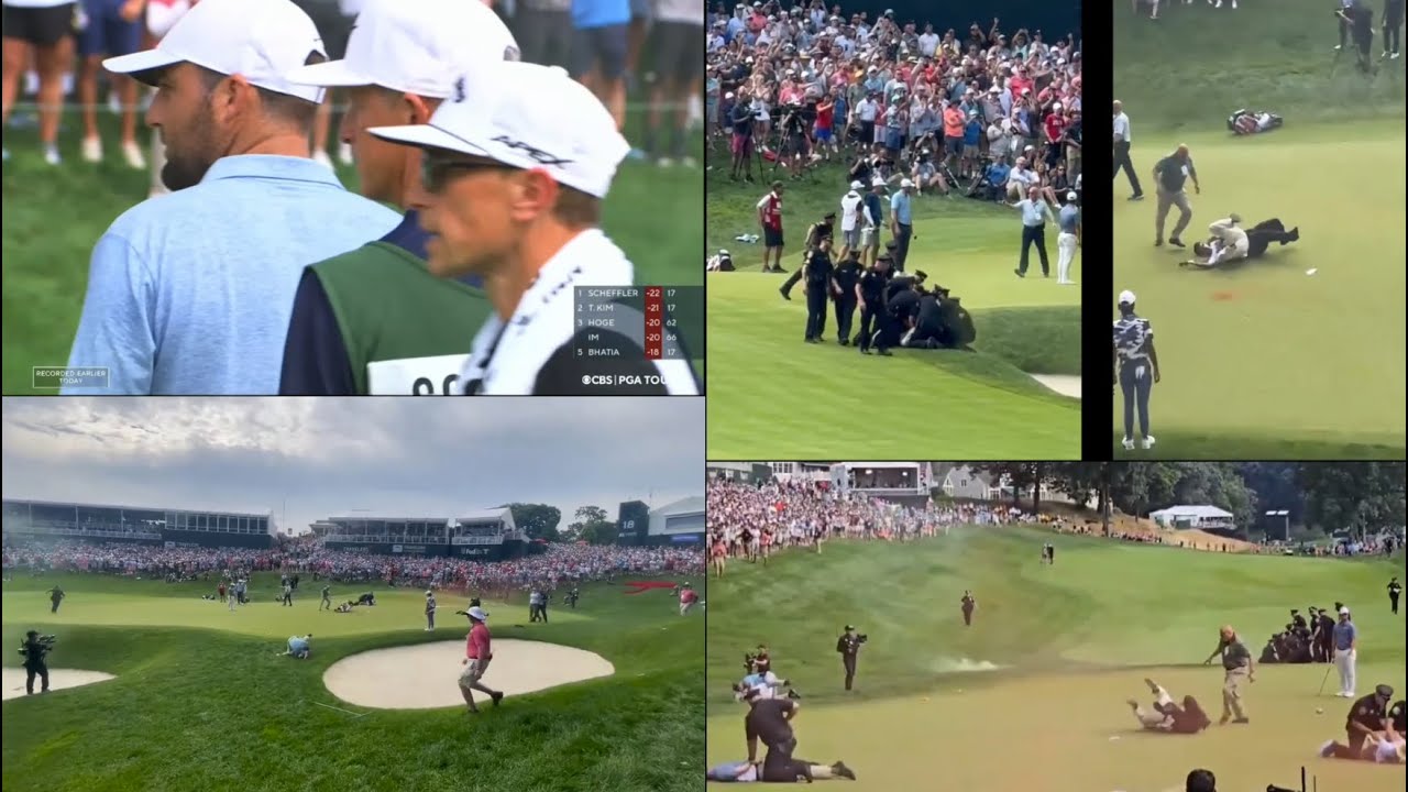 Time-sync'd Climate Change Protest at Travelers PGA Tour Signature ...