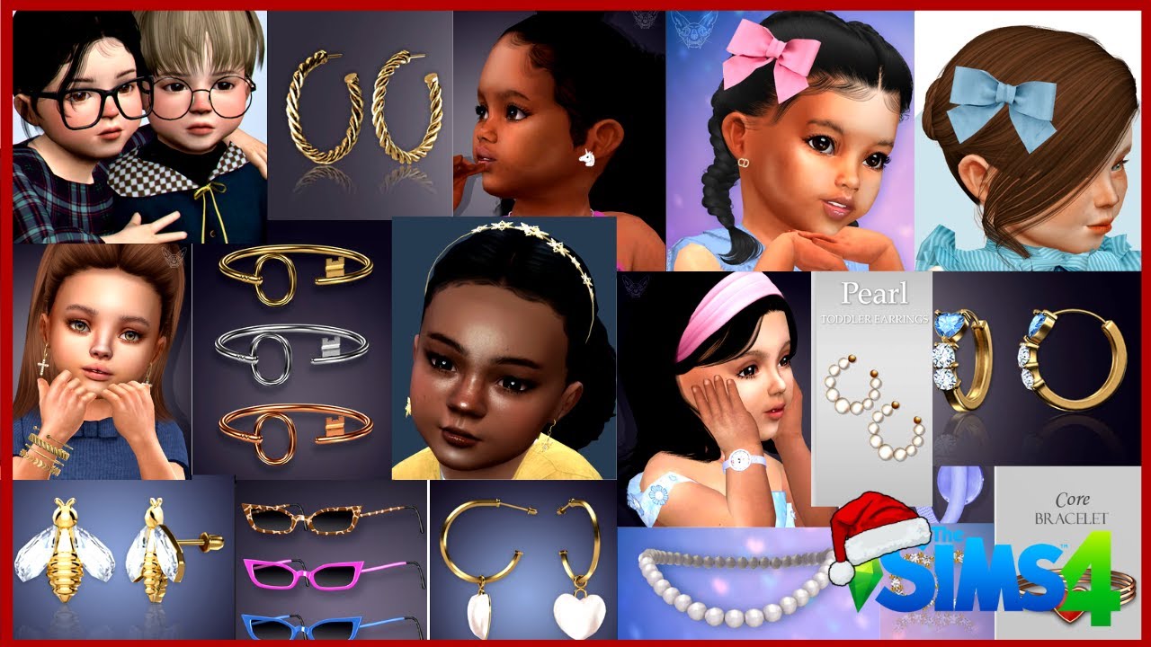 SIMSMAS | CC SHOPPING | TODDLER ACCESSORIES | CC LINKS || SIMS 4 - YouTube