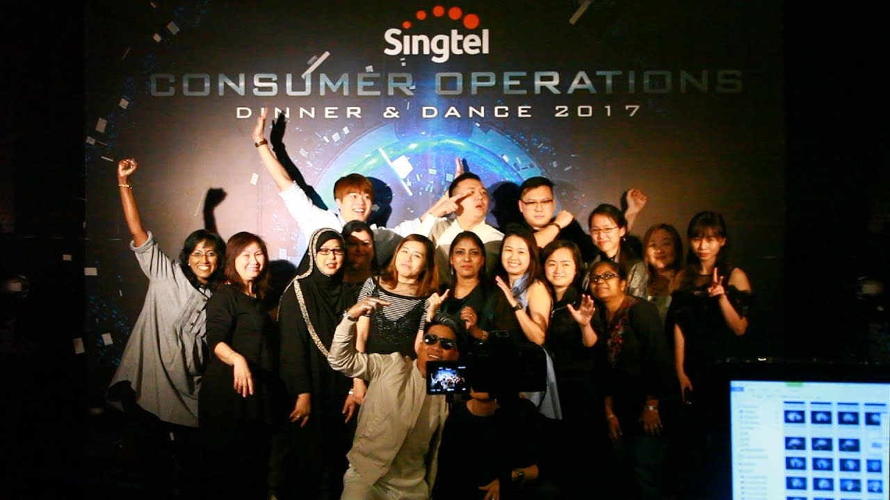 Singtel Consumer Operations Dinner & Dance 2017 - YouTube