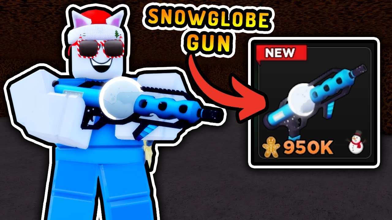 THE SNOWGLOBE GUN IS INSANE IN ROBLOX FLAG WARS! - YouTube