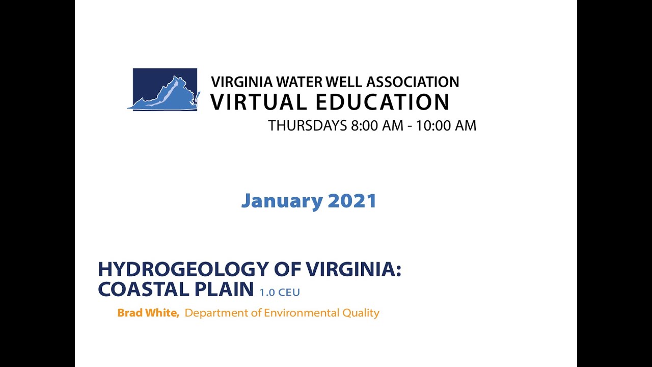 Hydrogeology of Virginia: Coastal Plain - YouTube