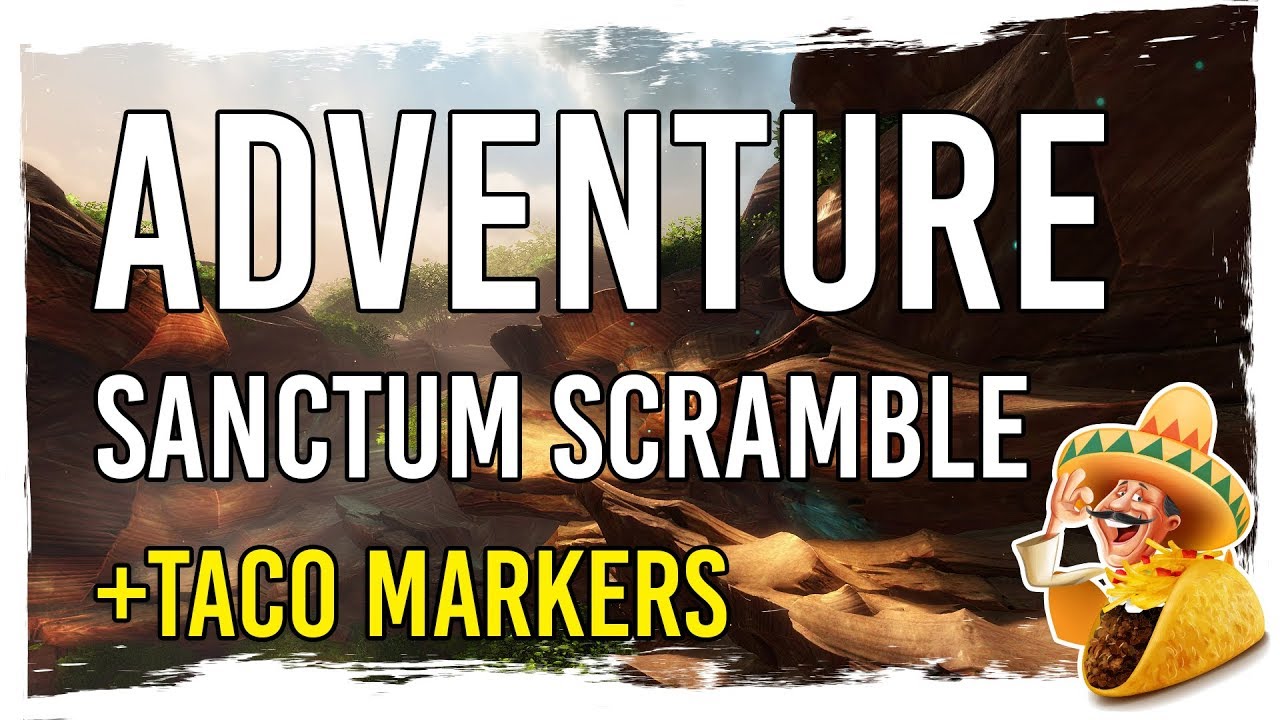 Guild Wars 2 - Adventure - Sanctum Scramble - GOLD RUN with TacO ...