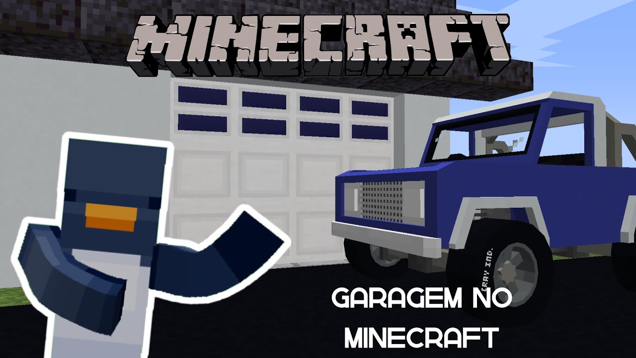 COMO FAZER UMA GARAGEM NO MINECRAFT JAVA! Tutoriais #01 - YouTube