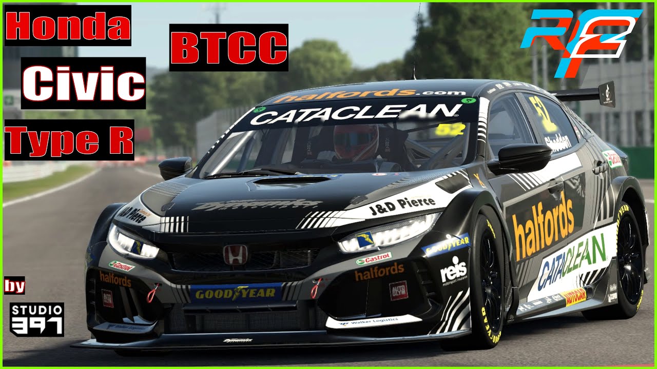 New Car by S397 / Honda Civic Type R BTCC / rFactor 2 / SimRacing - YouTube