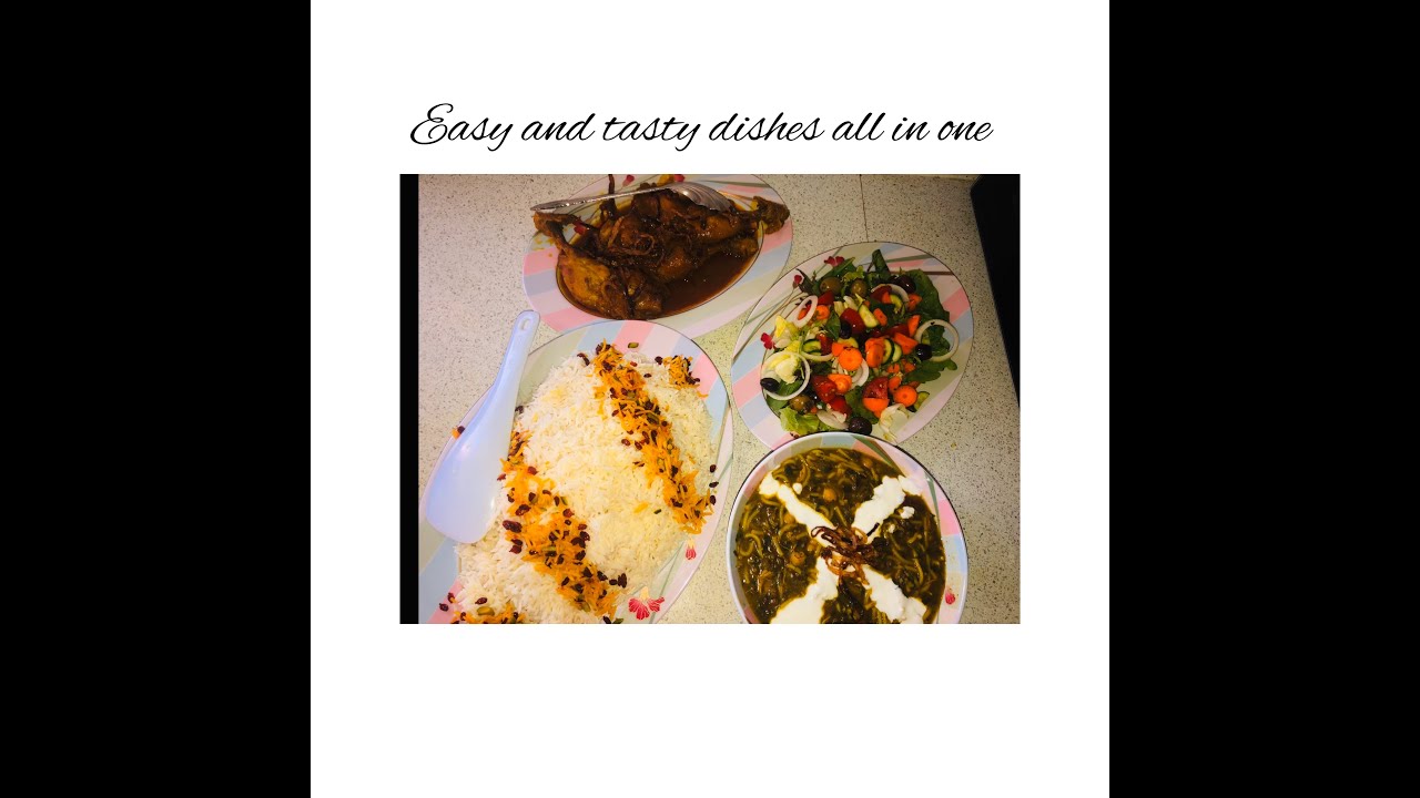 Tasty Afghan Food-healthy Persian noodle soup(Ash)Rice decorated ...