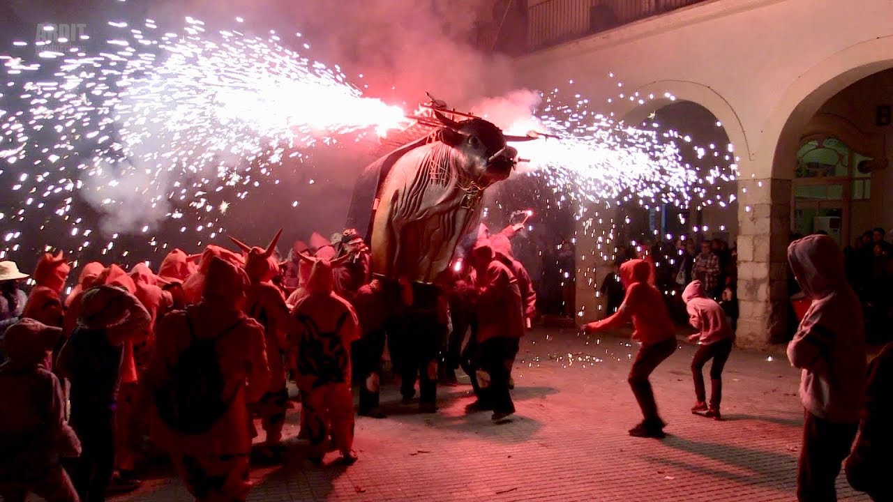Bèsties de Foc El Bou Tradicional - YouTube