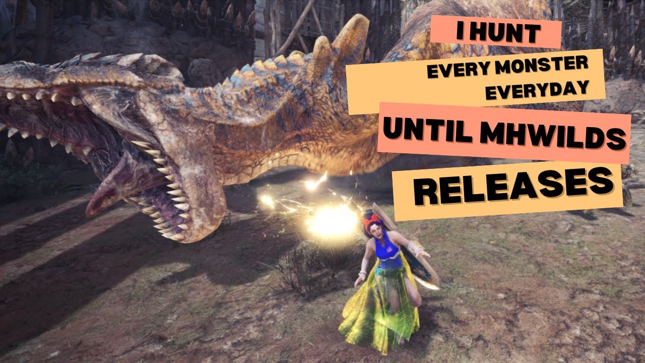 I Hunt Every Monster Everyday Until MH Wilds Releases (Day 173) - YouTube