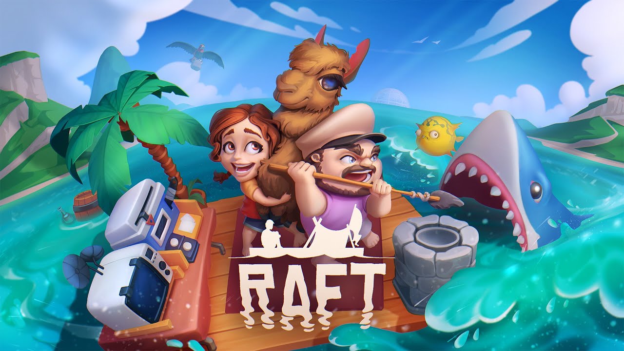 Raft новое начало #2 Продолжаем наше водное приключение! - YouTube
