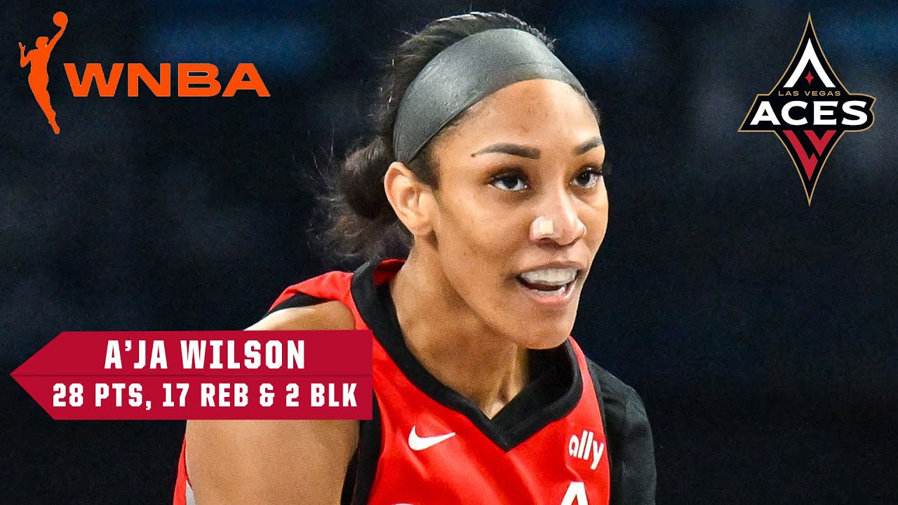 A'JA WILSON STAYS HOT 🔥 Records THIRD-STRAIGHT 20-15 game in Aces ...