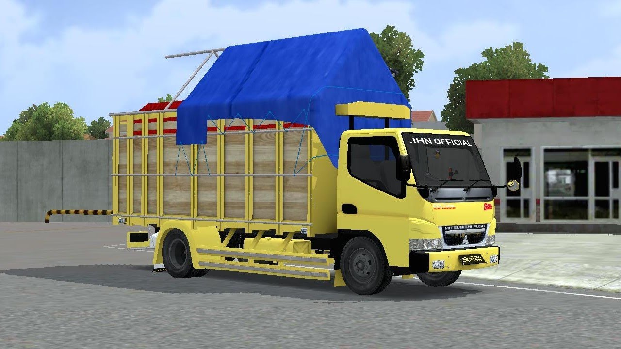 SHARE📌 LIVERY MOD TRUCK CANTER HEREX ZOMBIE STYLE 2025 BY@budesign3229 ...