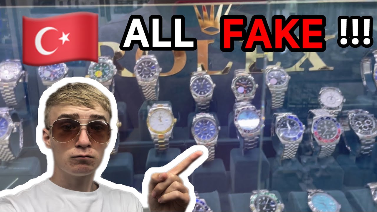 I investigated the FAKE watch situation in turkey 🇹🇷 what I found is ...