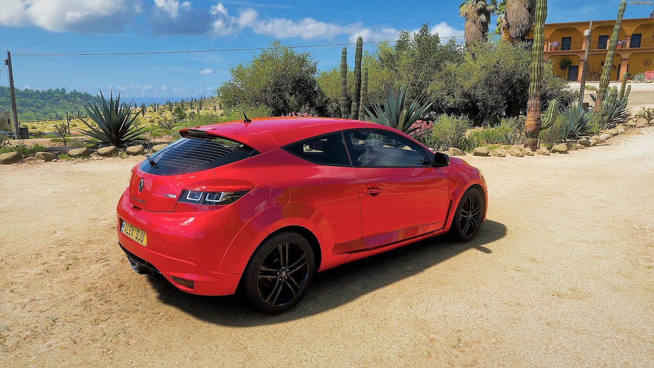 Forza Horizon 5 . Renault Megane RS 250 2010 . Car Show Speed Jump ...